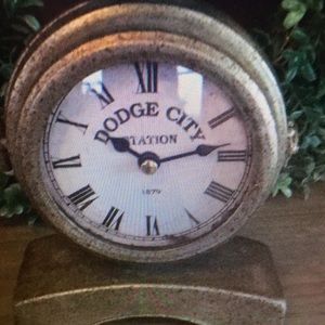 Accents | Rustic Farmhouse Galvanized Vintage Scale Clock | Poshmark
